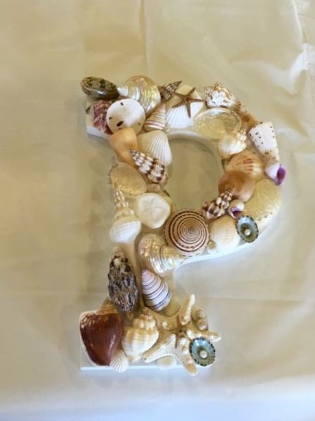 Coastal Crafting: Shell Letters – My Florida Life