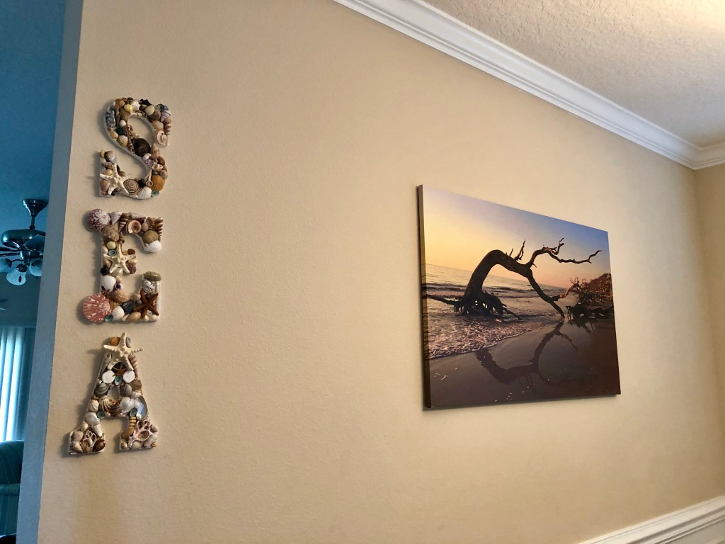 Coastal Crafting: Shell Letters – My Florida Life