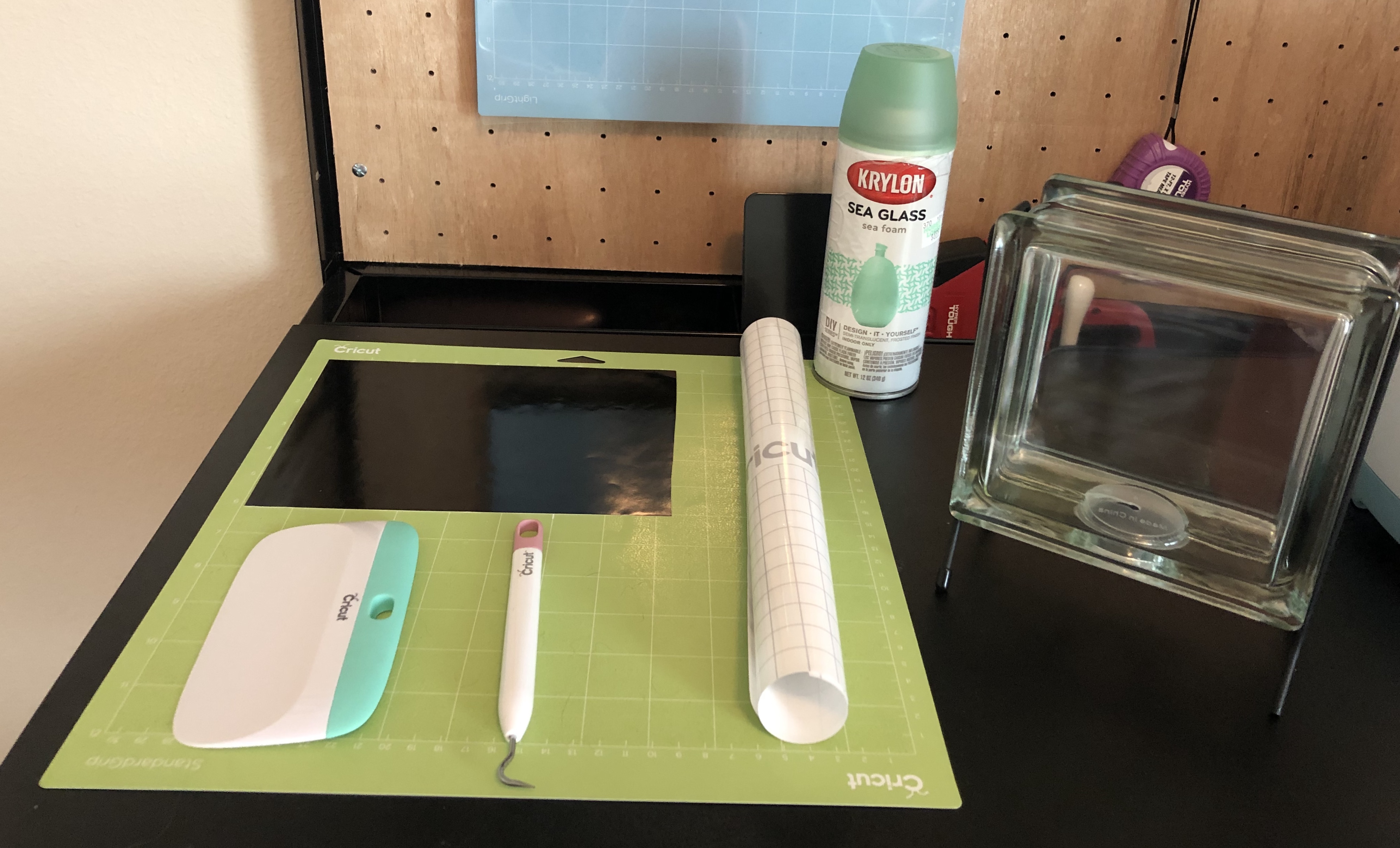 DIY Lighted Glass Block – My Florida Life