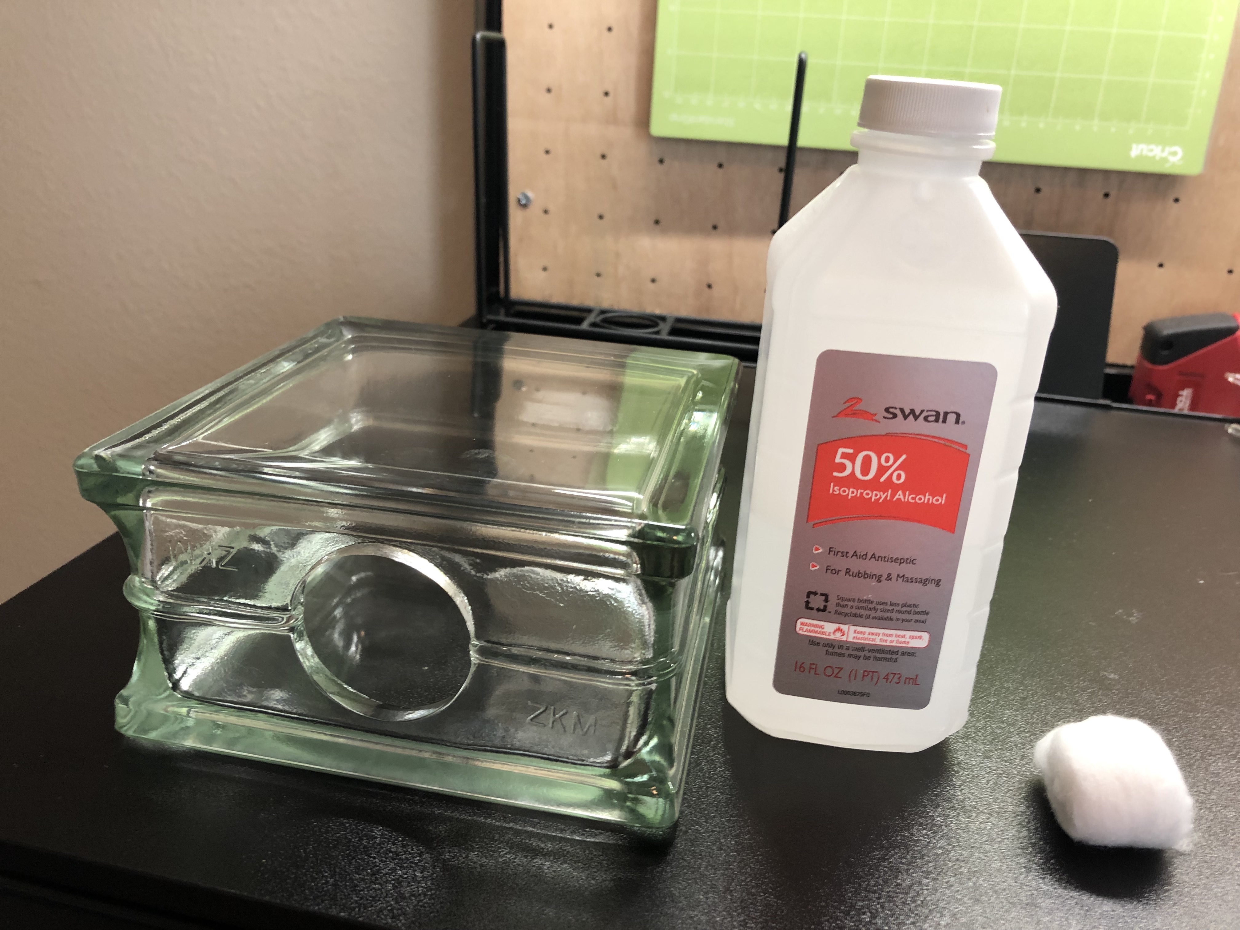 DIY Lighted Glass Block – My Florida Life
