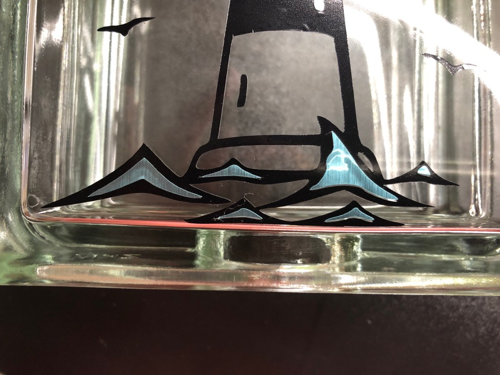 DIY Lighted Glass Block – My Florida Life