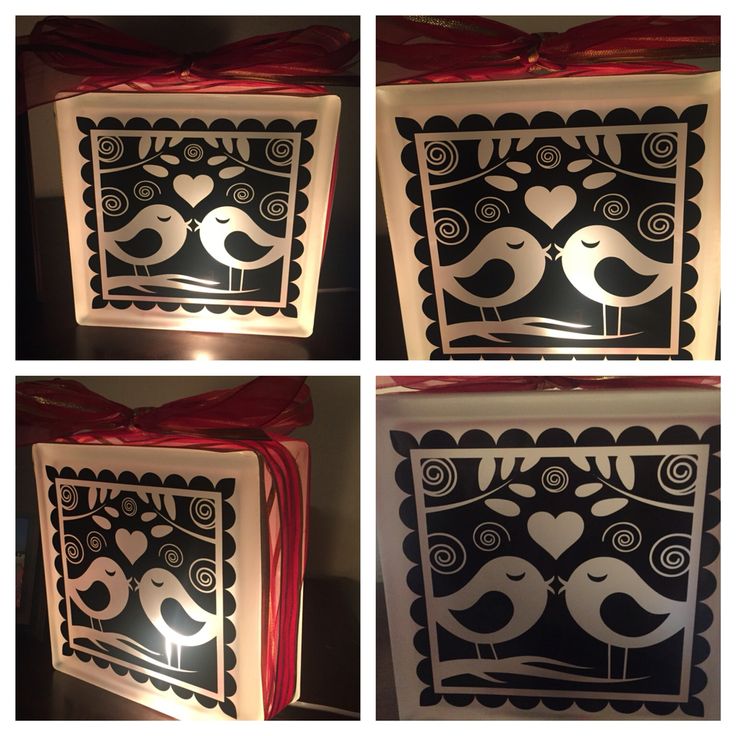 DIY Lighted Glass Block – My Florida Life