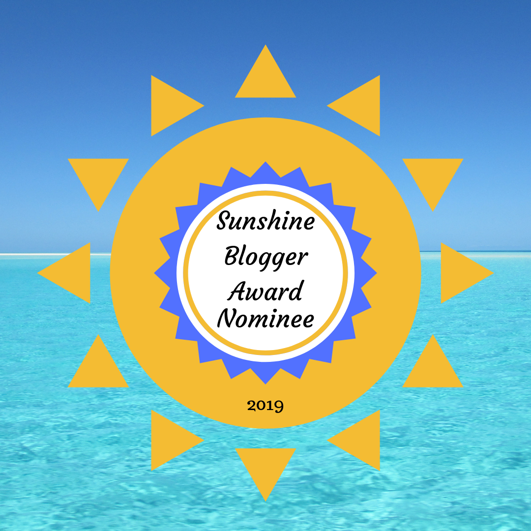 Sunshine Blogger Award Nomination!! – My Florida Life